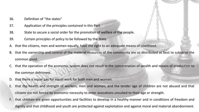 Lecture 07 directive principle | PPT