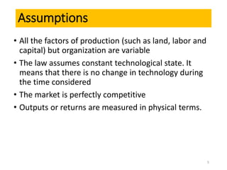 Lecture 07 returns to scale | PPT