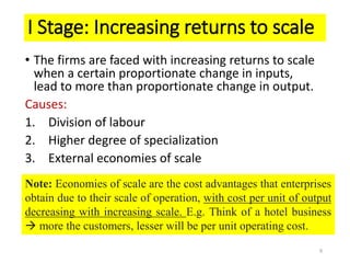 Lecture 07 returns to scale | PPT