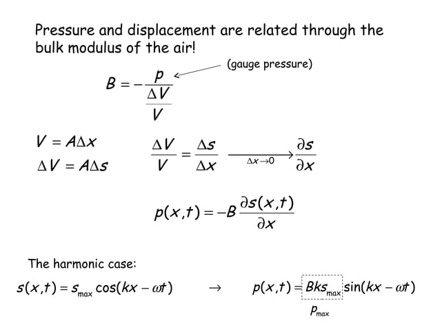 Lecture 07 sound waves. speed of sound. intensity. | PPT