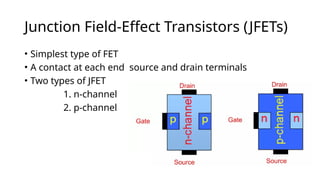 Field-Effect Transistors and Application | PPTX