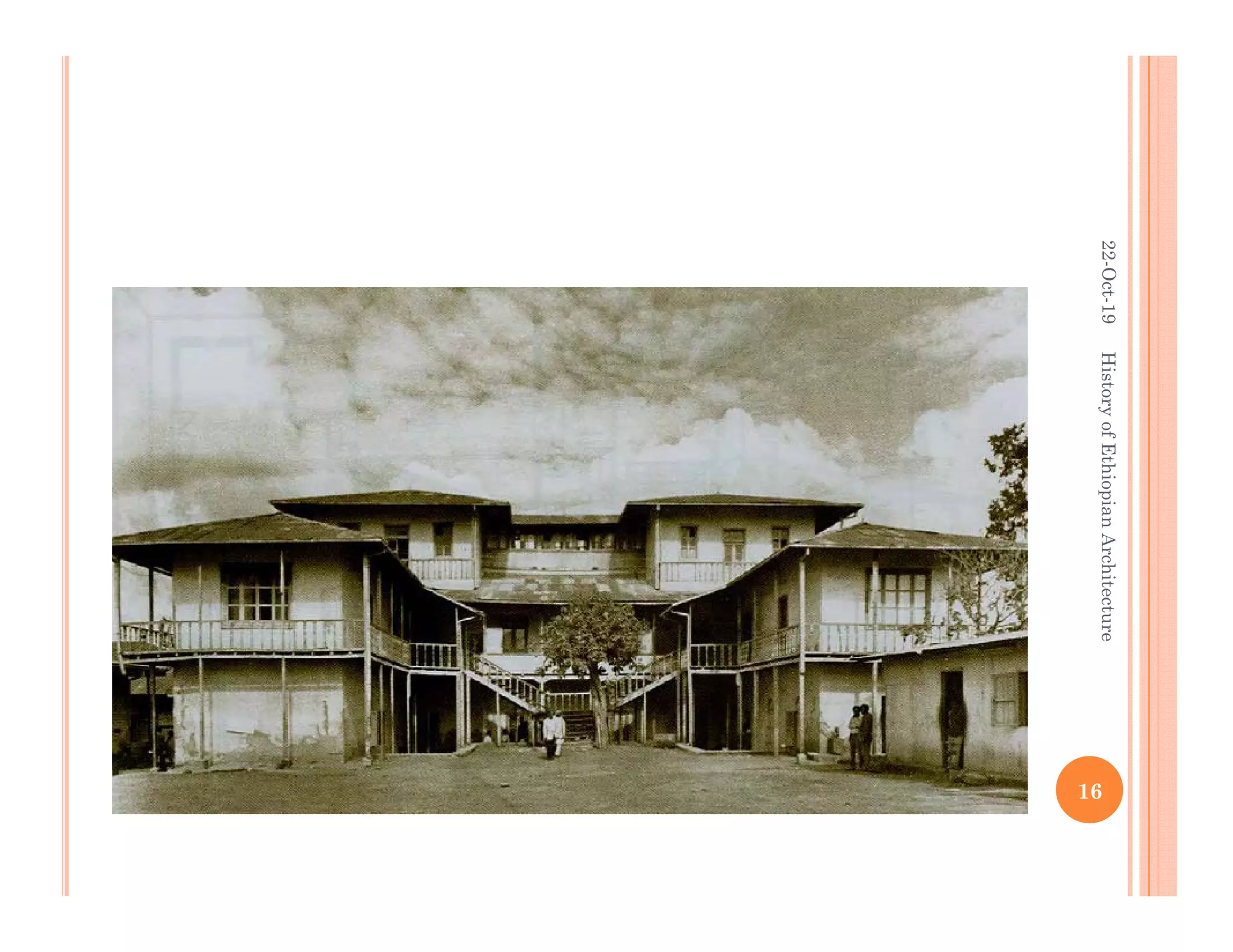 History of Ethiopian Architecture, Addis Ababa and its Architectural background | PDF