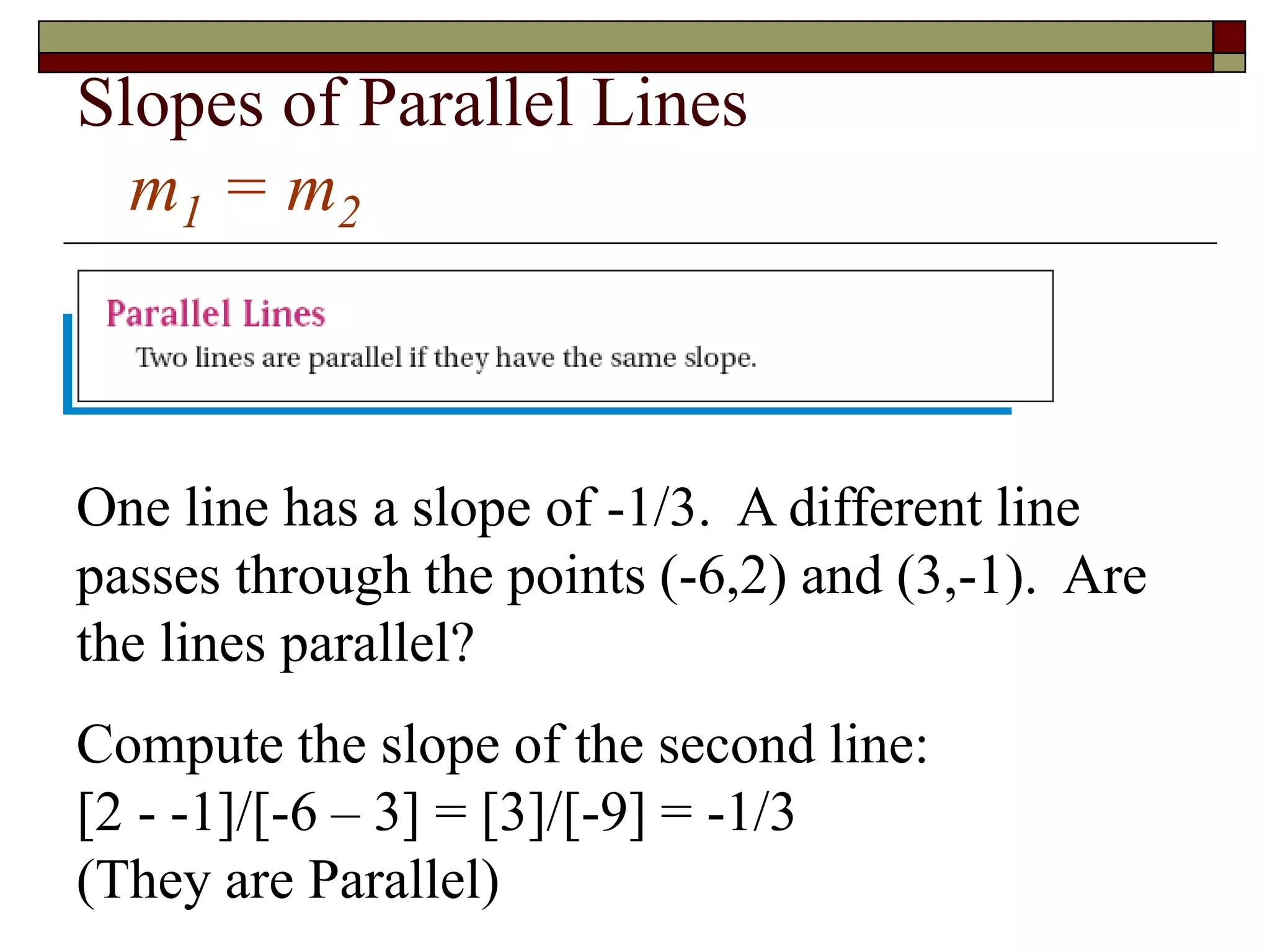 Lecture 07 a rate of change slope | PPTX