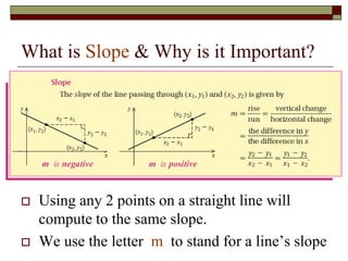 Lecture 07 a rate of change slope | PPTX