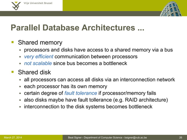 Dbms Architectures And Features Lecture 7 Introduction To Databases 1007156anr Ppt
