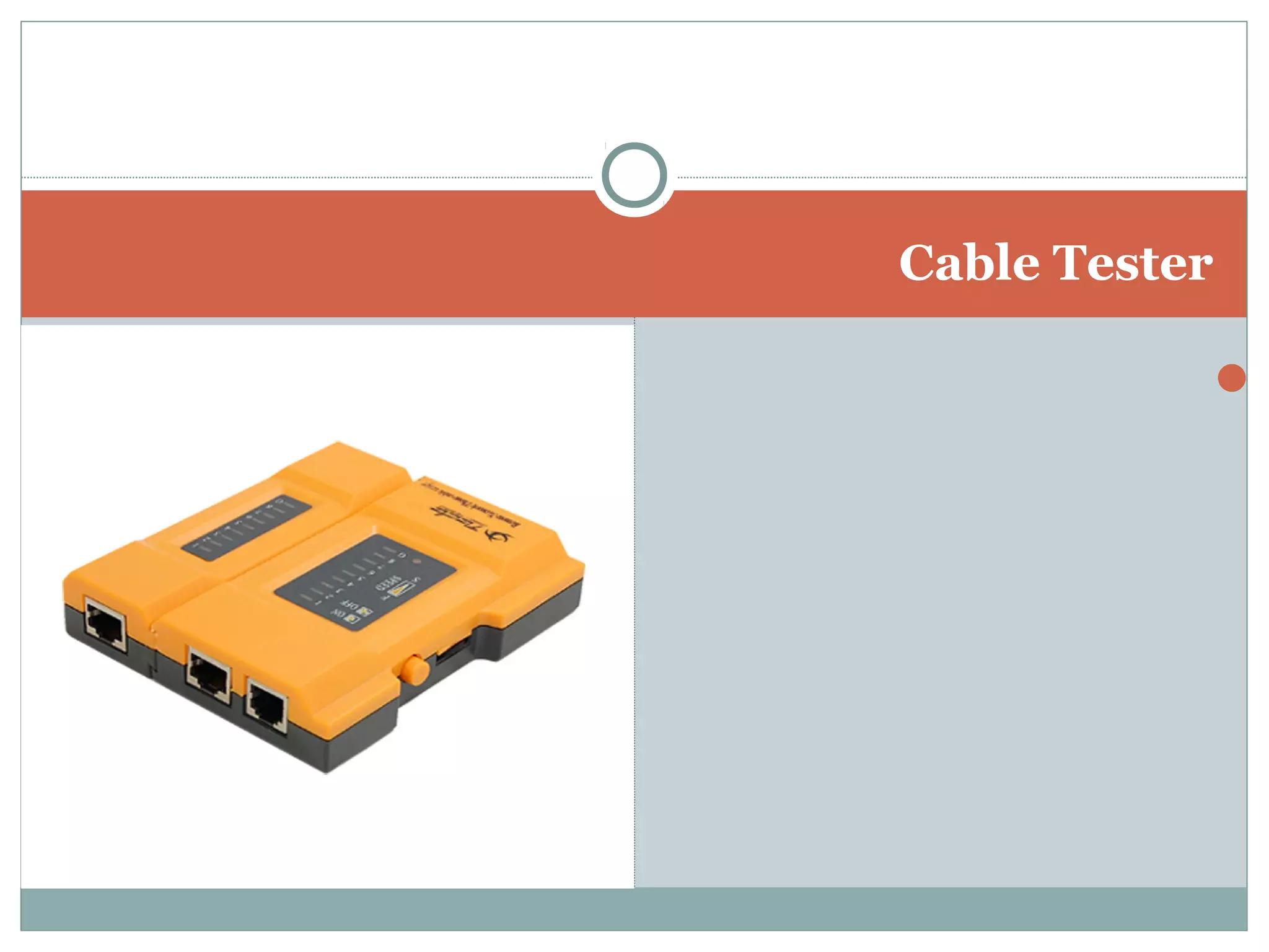 Lecture 07 cabling device | PPT
