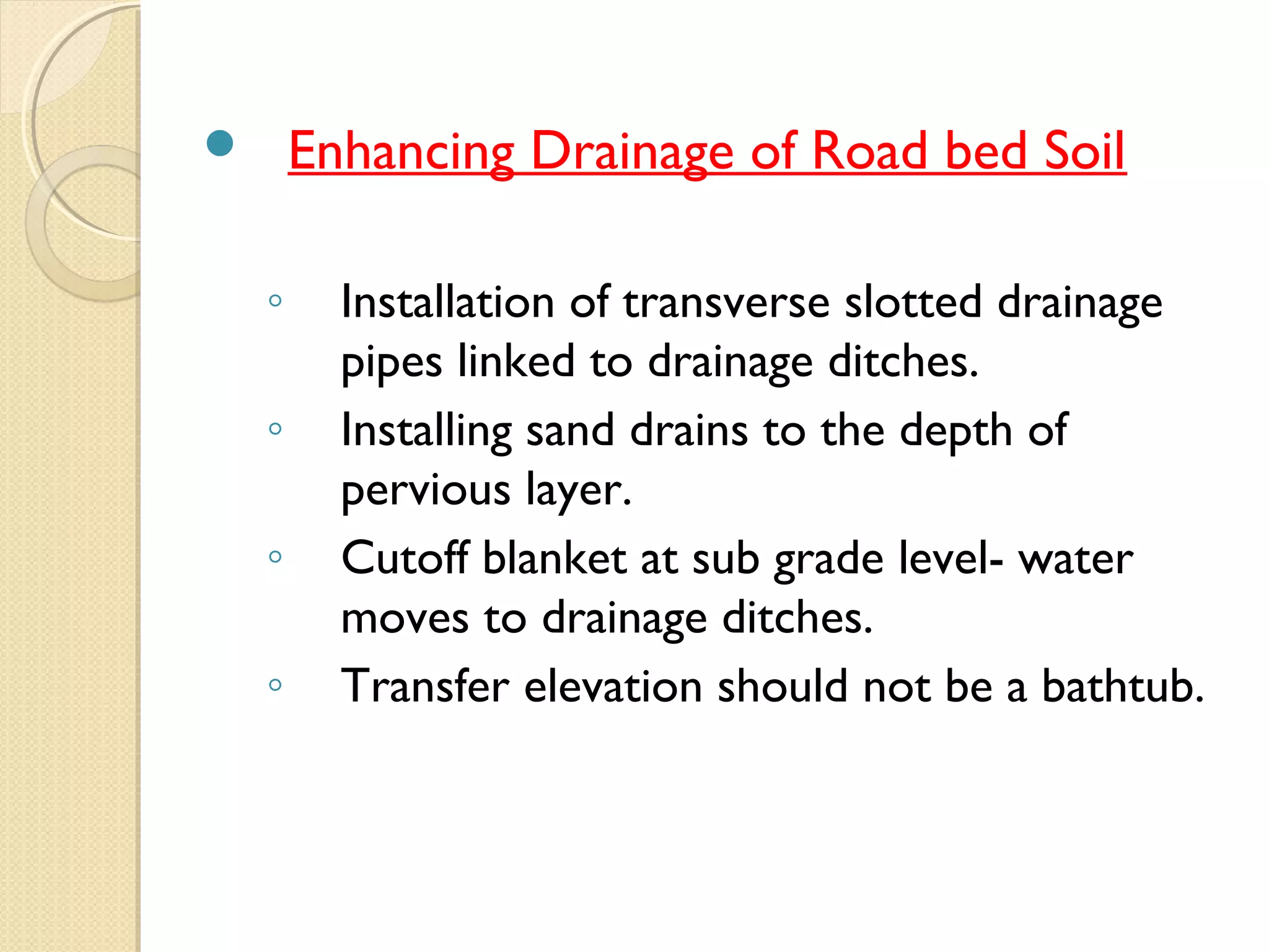 Compaction and Drainability 01 | PPT