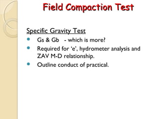 Compaction and Drainability 01 | PPT