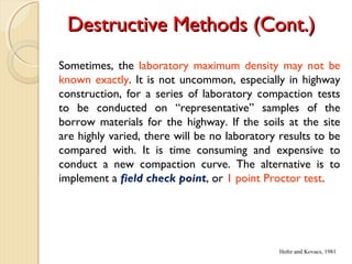 Compaction and Drainability 01 | PPT