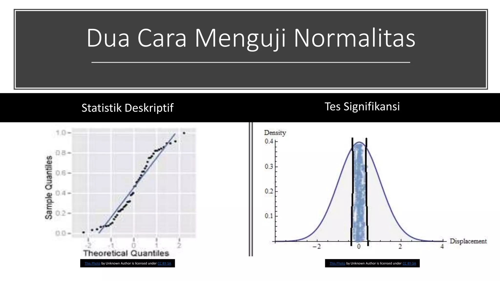 Checking assumption of normality | PPTX