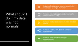 Checking assumption of normality | PPTX