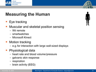 HCI Research Methods - Lecture 7 - Human-Computer Interaction (1023841ANR) | PPT