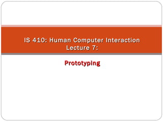 Lecture 07 new1 | PPT