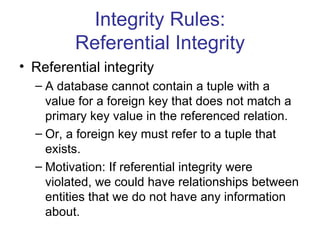 Lecture 07 relational database management system | PPT