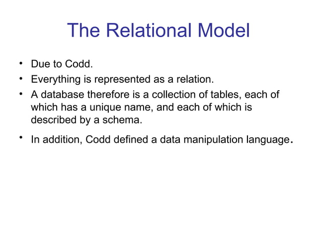 Lecture 07 relational database management system | PPT | Databases | Computer Software and ...