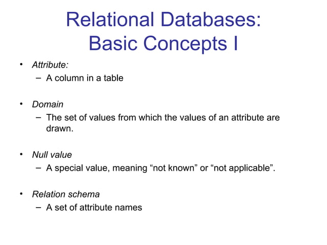 Lecture 07 relational database management system | PPT | Databases | Computer Software and ...