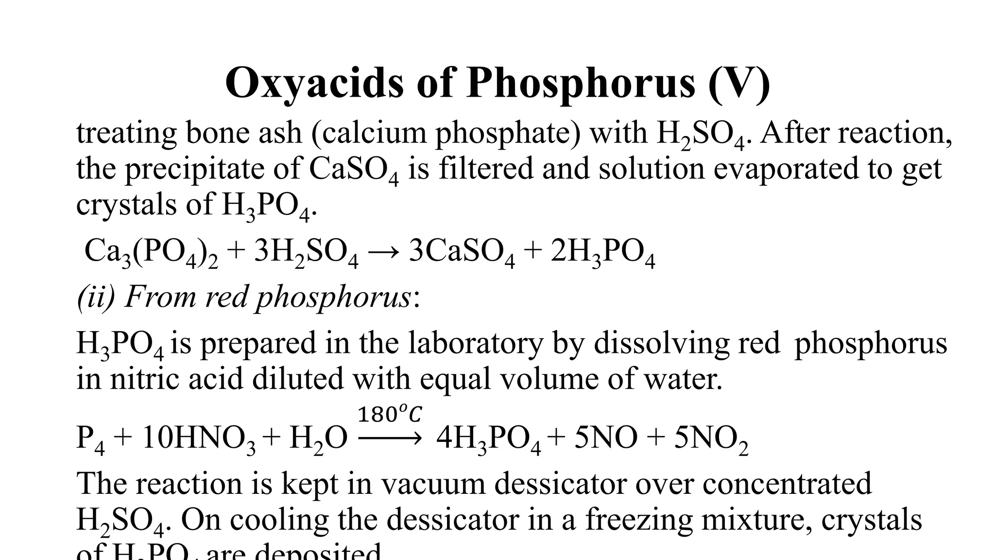 Lecture # 07 Synthesis and Industrial Applications of Phosphorus ...