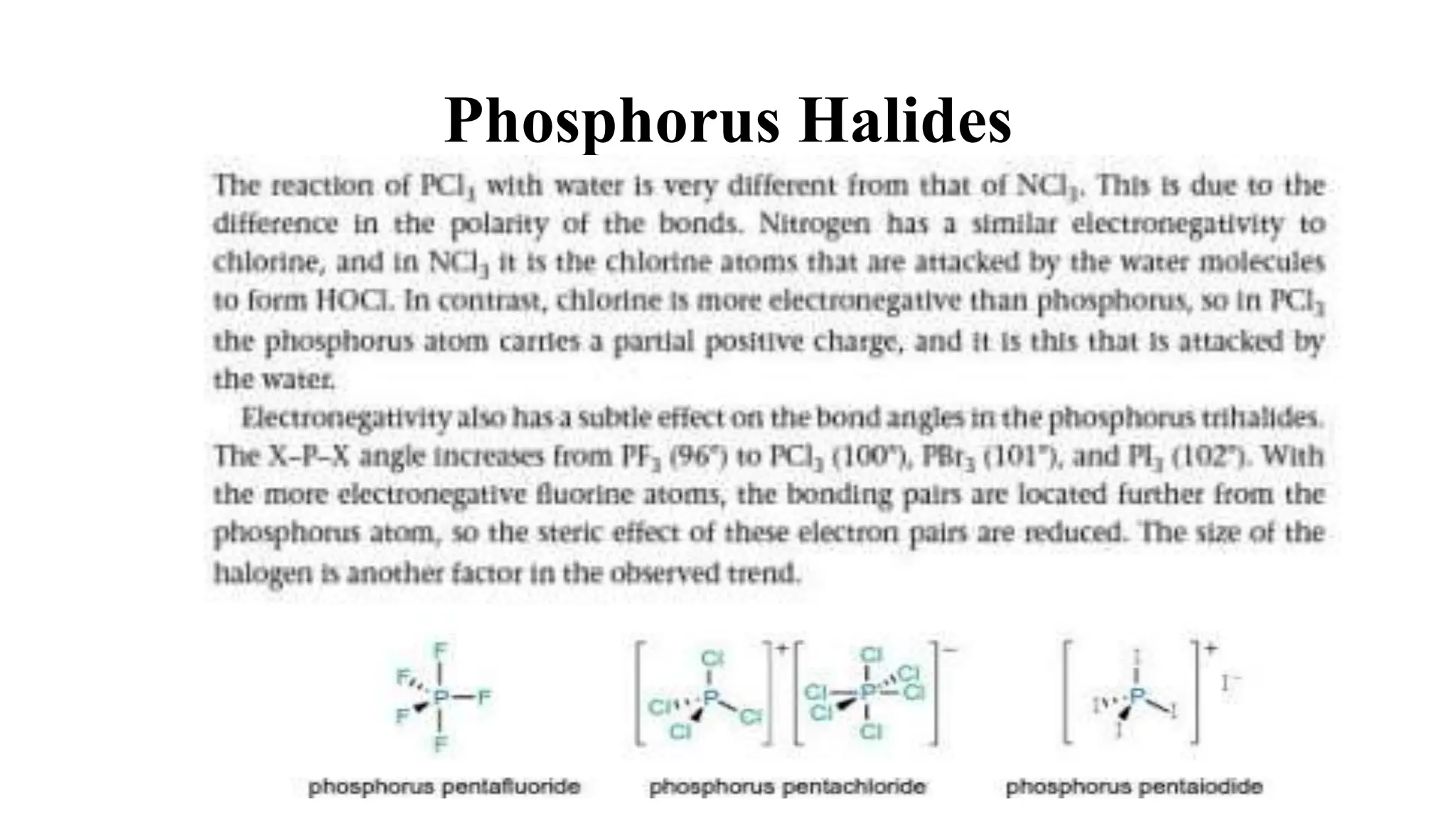 Lecture # 07 Synthesis and Industrial Applications of Phosphorus ...