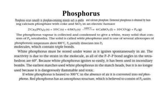 Lecture # 07 Synthesis and Industrial Applications of Phosphorus ...