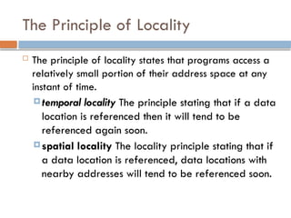 The Basics of Caches COMPUTER ARCHITECTURE | PPT