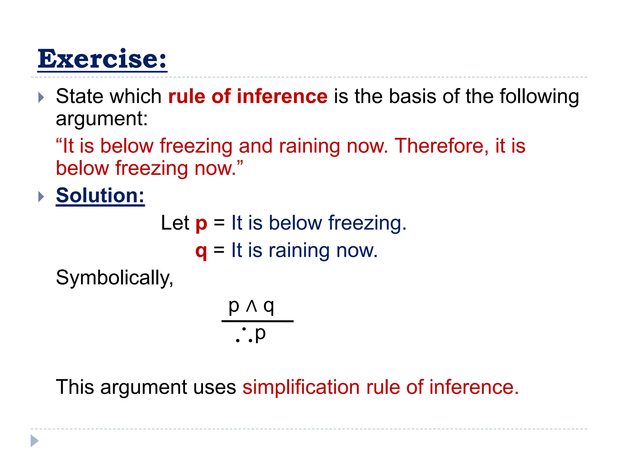 Rules Of Inference In Discrete Structures Pptx Programming