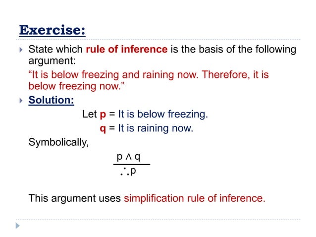 Rules Of Inference In Discrete Structures Pptx Programming Languages Computing