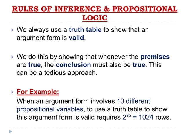 rules of inference in discrete structures | PPTX | Programming Languages | Computing