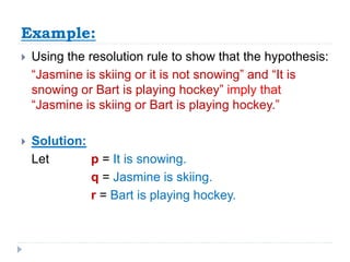 rules of inference in discrete structures | PPTX | Programming Languages | Computing