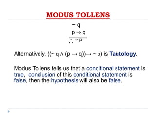 rules of inference in discrete structures | PPTX | Programming ...