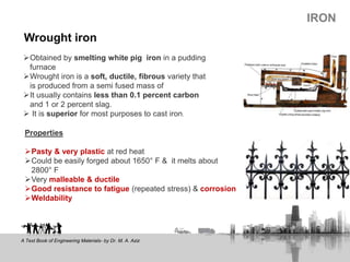 Iron & Steel as Building material | PPTX