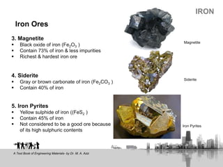 Iron & Steel as Building material | PPTX