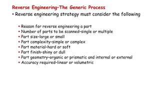 Lecture # 08 Reverse Engineering | PPTX