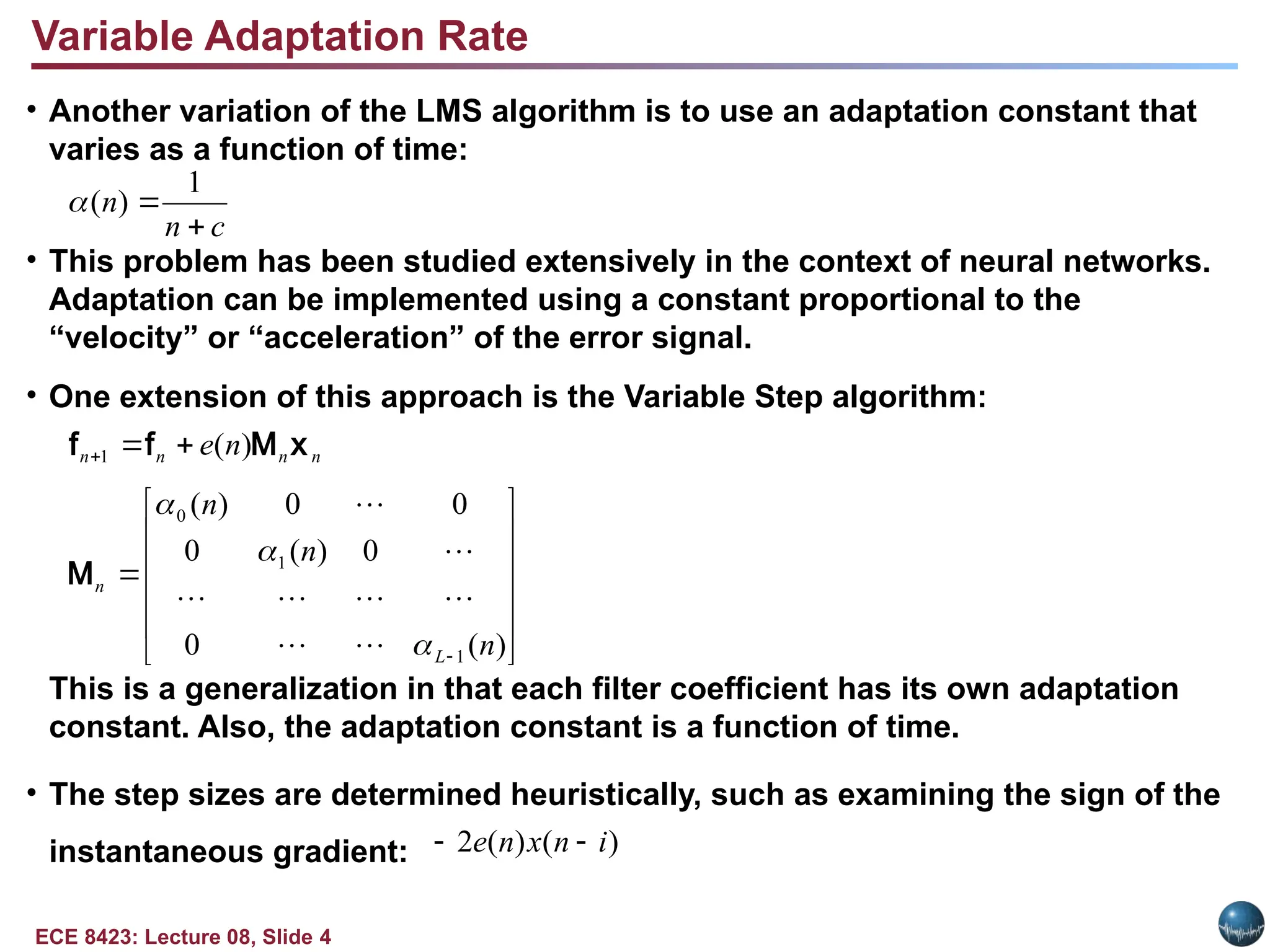 lecture_08_The LMS algorithm_Signal Processing.pptx