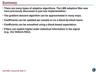 lecture_08_The LMS algorithm_Signal Processing.pptx