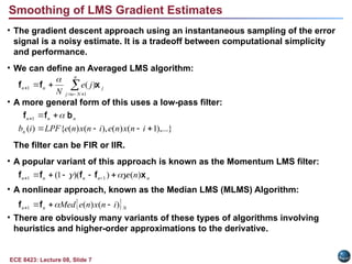 lecture_08_The LMS algorithm_Signal Processing.pptx