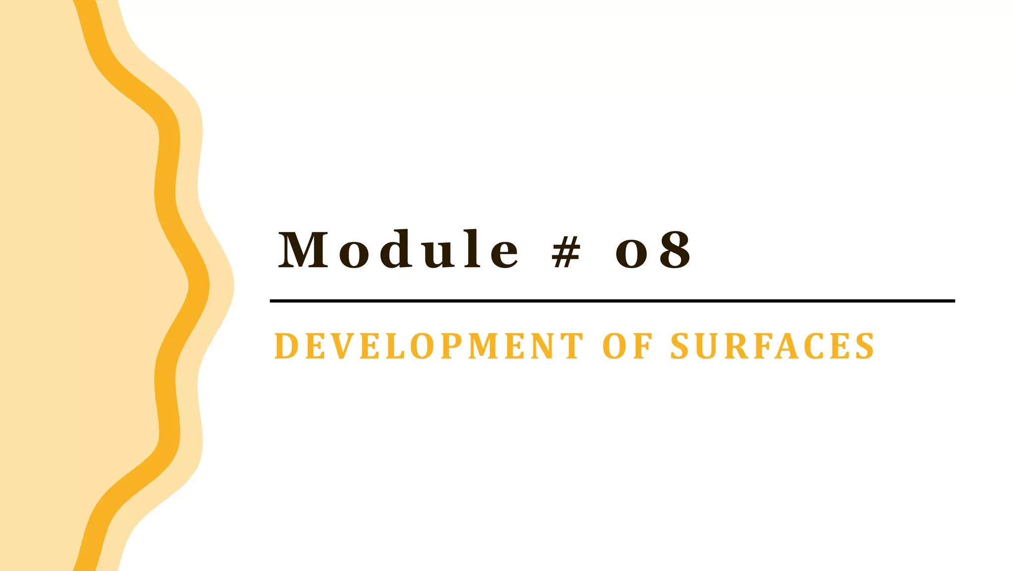 Development of Surfaces.pptx