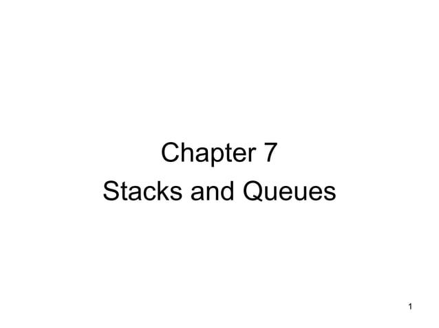 Lecture08 stacks and-queues_v3 | PPT