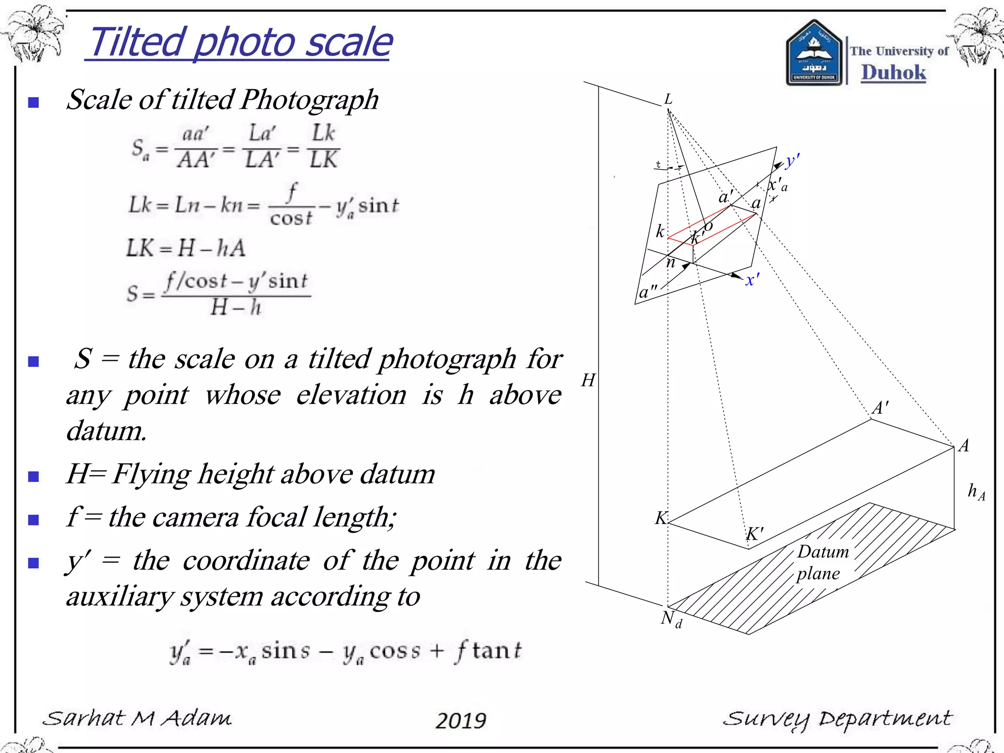 Lecture 08 tilted photograph | PDF