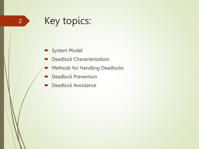 Deadlock In Os Pptx
