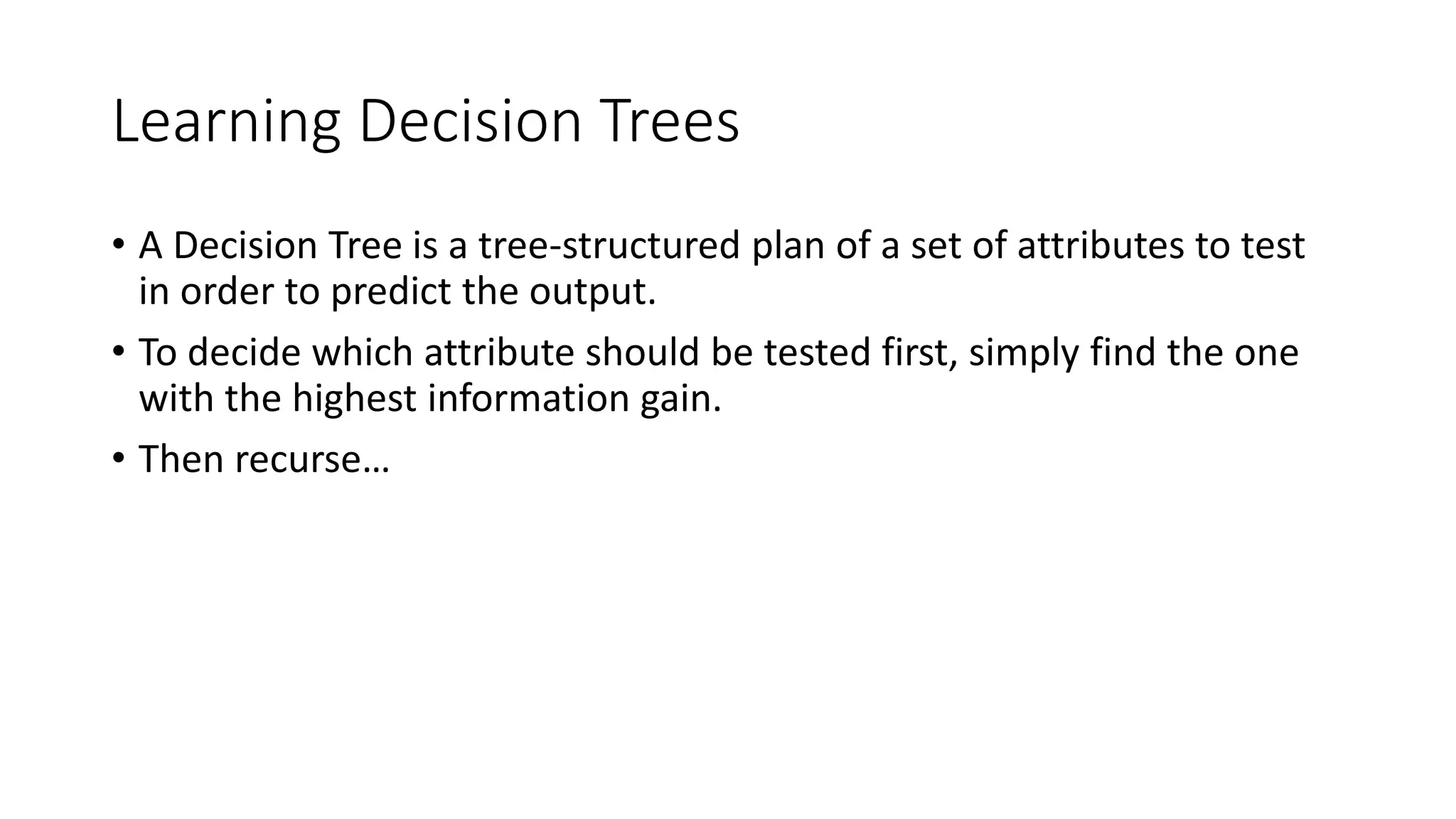 Lecture08_Decision Tree Learning PartII.pptx | Free Download