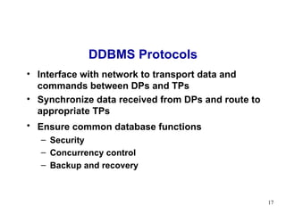 Lecture 08 distributed dbms