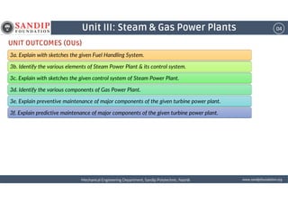 Lecture 08_PPE_Unit 3: Steam and Gas Power Plants | PDF