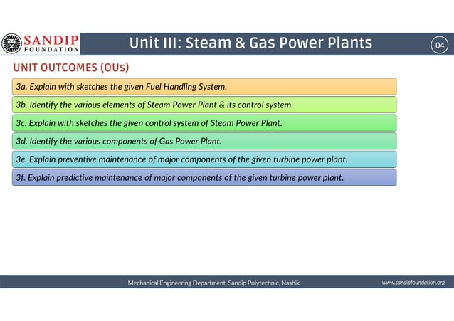 Lecture 08_PPE_Unit 3: Steam and Gas Power Plants | PPT