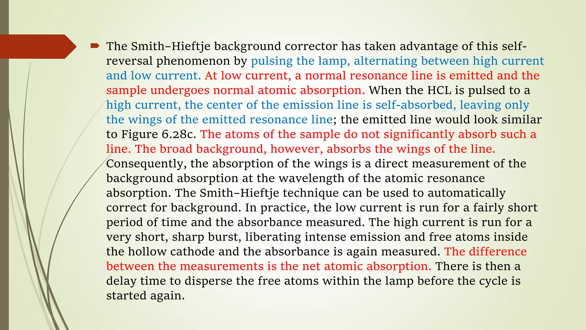 Lecture 08; spectral interferences and background absorption by Dr ...