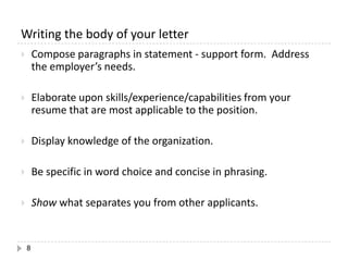 Lecture 08 writing_application_materials | PPT
