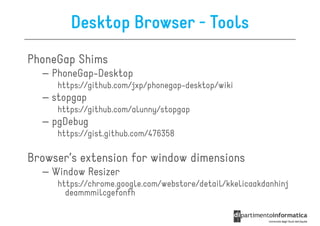Phonegap Development & Debugging | PPT
