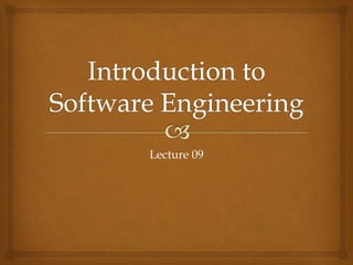 Lecture 09 | PPT