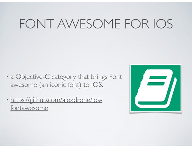 iOS Bootcamp: learning to create awesome apps on iOS using Swift (Lecture 09) | PPT