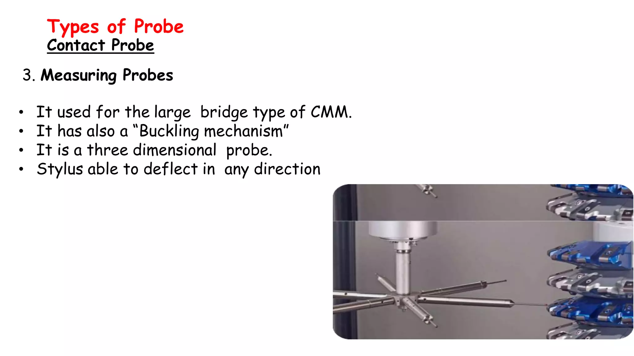 Lecture # 09 Coordinate Measuring Machine (CMM) | PPTX