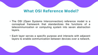 OSI (Open Systems Interconnection) and Application | PDF